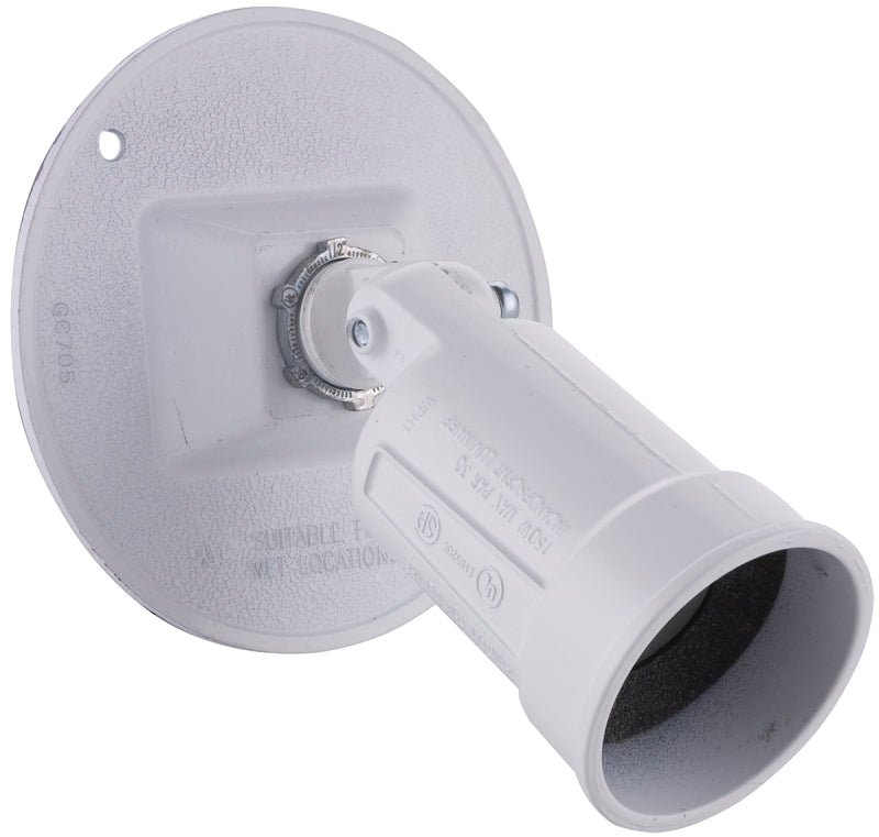 Hubbell 5624-6 Lamp Holder, Combination, Weatherproof, 3.336 in L x 4 ...