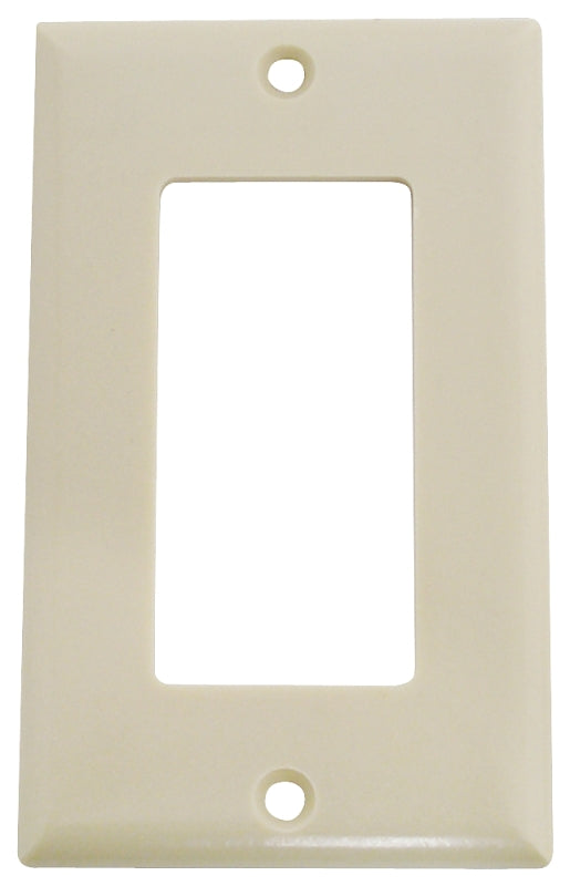 Eaton 2151V-BOX Decorator Wallplate, 4-1/2 in L, 2-3/4 in W, 1-Gang, T ...