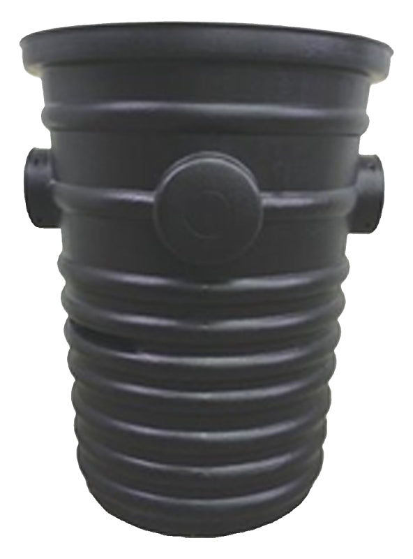 ADS 1524ADH Sump Well, 14 gal Tank, HDPE, Black – Shell Lumber and Hardware