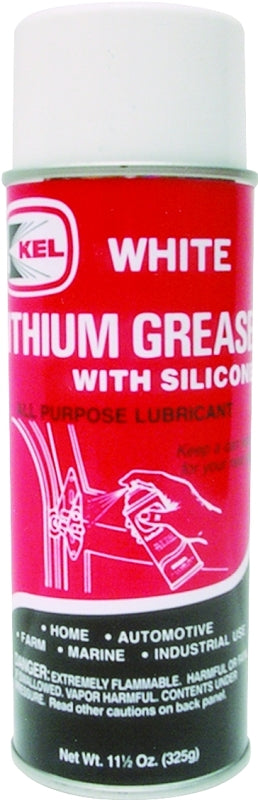 Kel 57400 Grease, 11.5 oz, Aerosol Can, White – Shell Lumber and Hardware