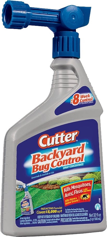 Cutter HG-61067 Bug Controller, 32 oz, Straw, Liquid, Slight, 16000 sq ...