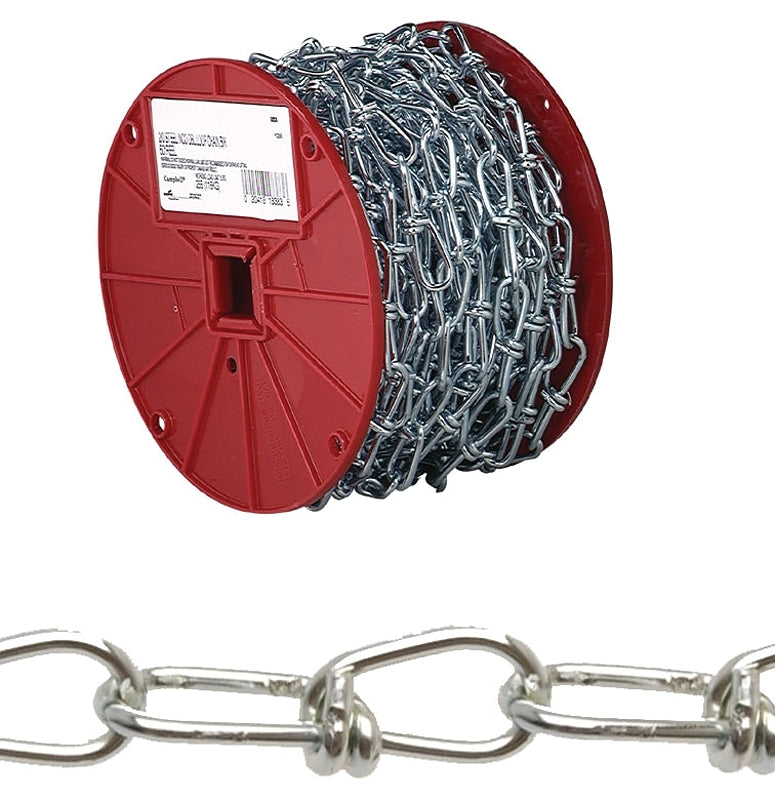 Campbell 0722087 Loop Chain, #2/0, 60 ft L, 255 lb Working Load, Low C ...
