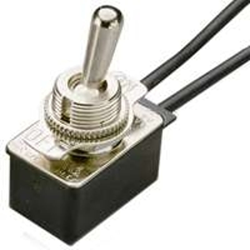 Gardner Bender GSW-18 Switch, 125/250 VAC, SPST, Lead Wire Terminal, S ...