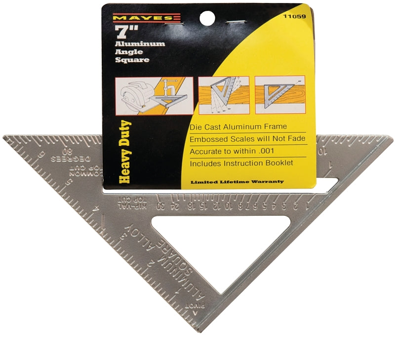 Mayes 11059 Rafter Square, Aluminum, 7 in L, 7.1 in W – Shell Lumber ...