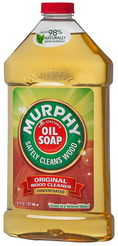 Murphy Oil Soap 1163 Oil Soap, 32 oz Bottle, Liquid, Citrus, Amber ...