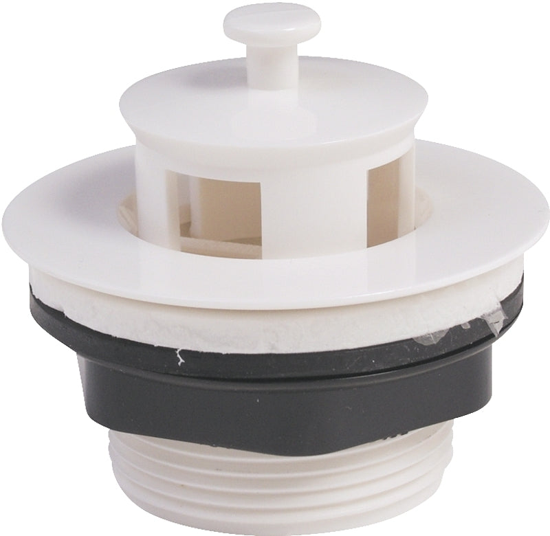 US Hardware P-1357C Bathtub Stopper, Plastic, White – Shell Lumber and ...