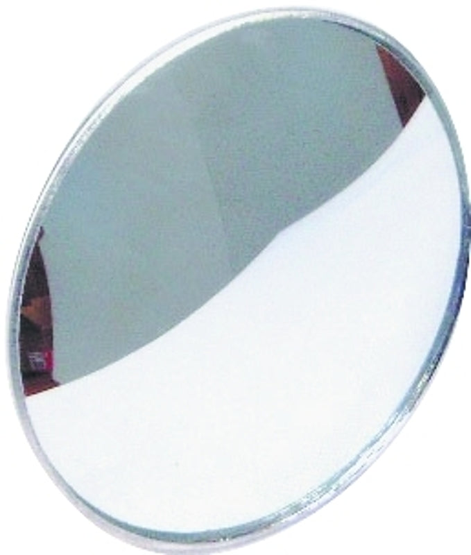 US Hardware RV-609C Convex Driving Mirror, 2 in Dia, Round, Metal Fram ...