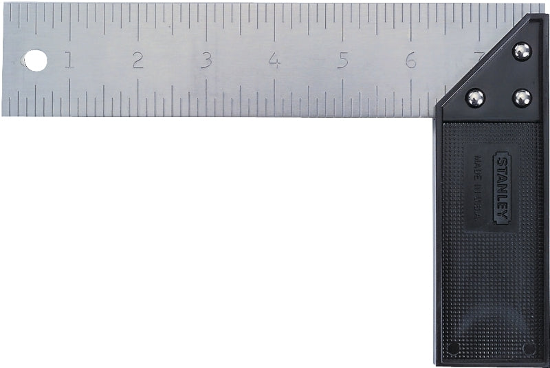 STANLEY 46-502 Tri-Miter Square, 1/16 in Graduation, Aluminum/Plastic ...