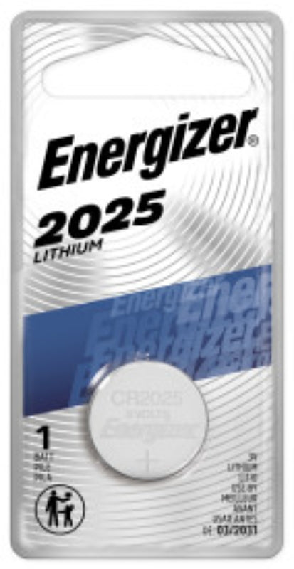 Energizer ECR2025BP Coin Cell Battery, 3 V Battery, 170 mAh, CR2025 Ba ...