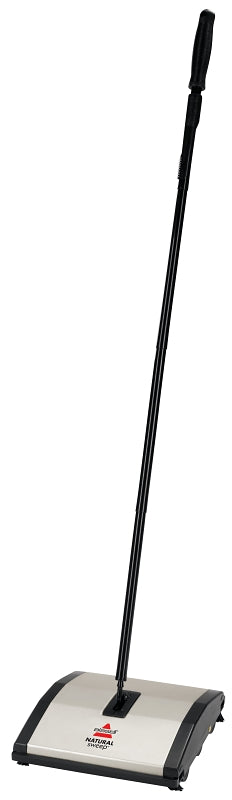 Bissell Natural Sweep 92N0 Floor and Carpet Sweeper, 9-1/2 in W Cleani ...