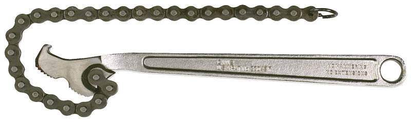 Diamond Farrier CW12H Chain Wrench, 12 in L, Steel, Nickel Chrome ...