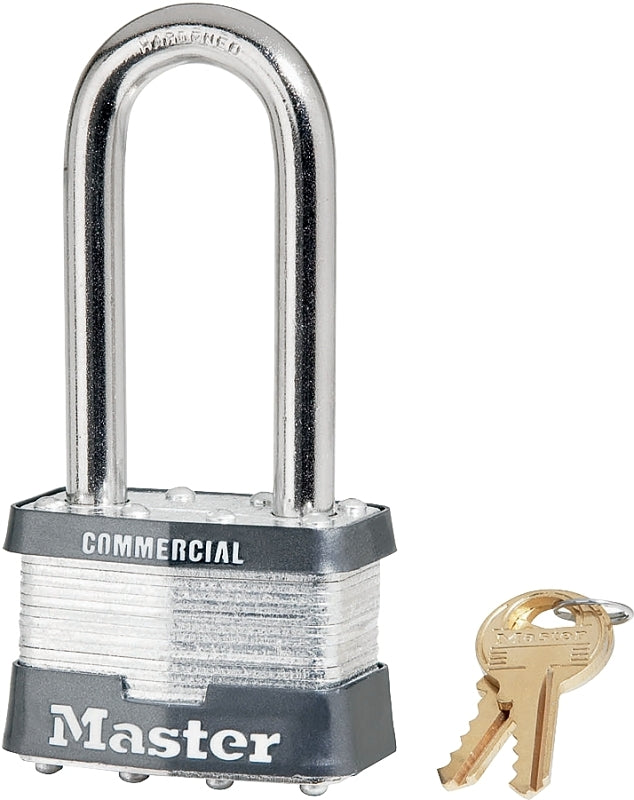Master Lock 5KALJ Padlock, 2 in W Body, Key No: A152, Keyed Alike Key ...