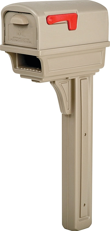 Gibraltar Mailboxes Gentry Series GGC1M0000 Mailbox Post Combo, 1000 c ...