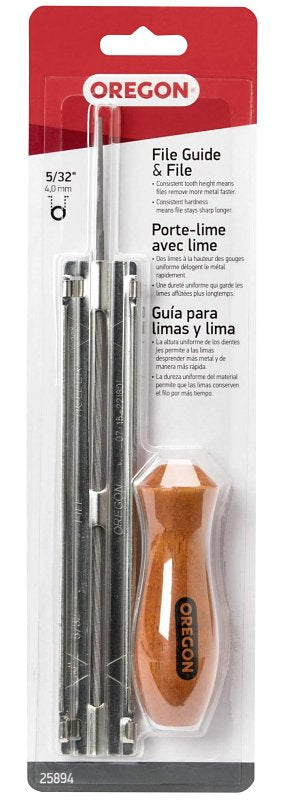 Oregon 25894 Chainsaw File Guide, 5/32 in Dia Dimensions, Round, Steel ...