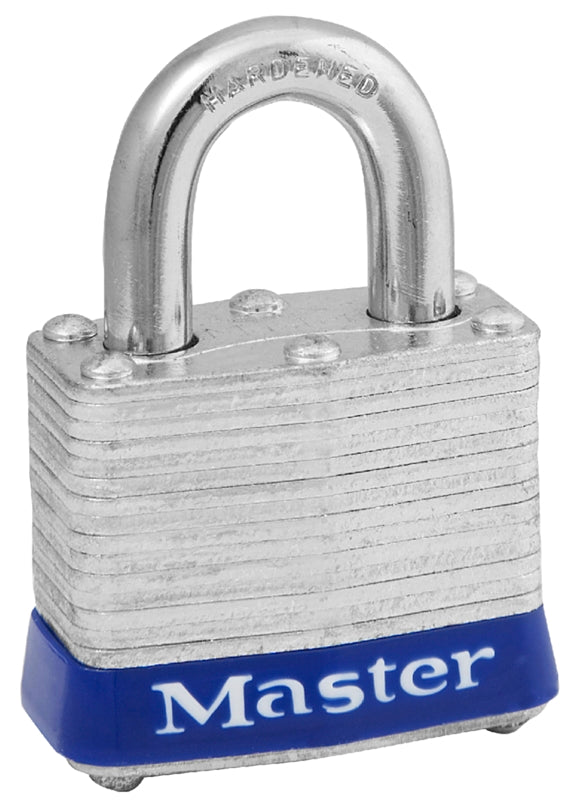 Master Lock 3UP Padlock, Open Shackle, 9/32 in Dia Shackle, 3/4 in H S ...