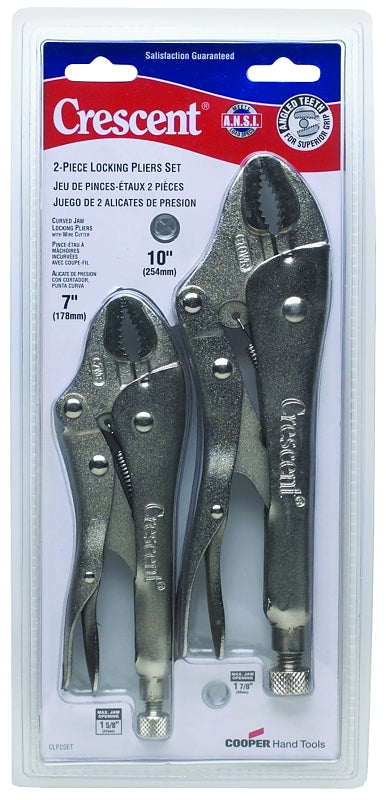 Crescent CLP2SETN Plier Set, Steel, Nickel – Shell Lumber and Hardware