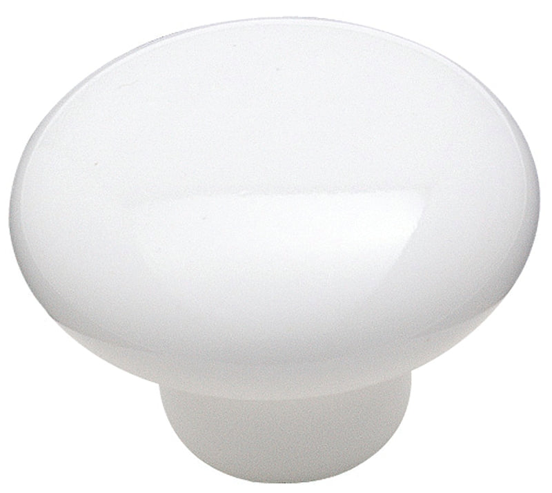 Amerock Allison Value Series 217WHT Cabinet Knob, 11/16 in Projection ...