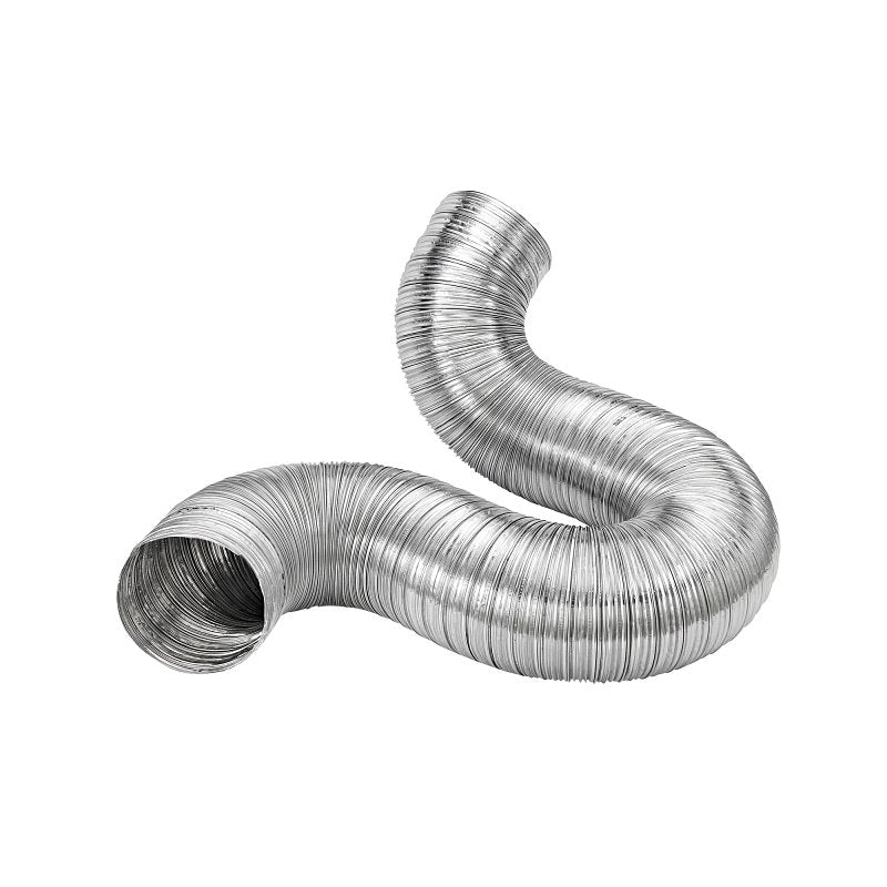Lambro 304 Flexible Semi-Rigid Duct, 5 in, 8 ft L, Aluminum – Shell ...