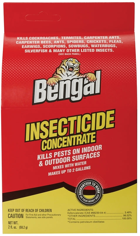 Bengal 33100 Insect Killer, Liquid, Spray Application, 2 oz Box – Shell ...