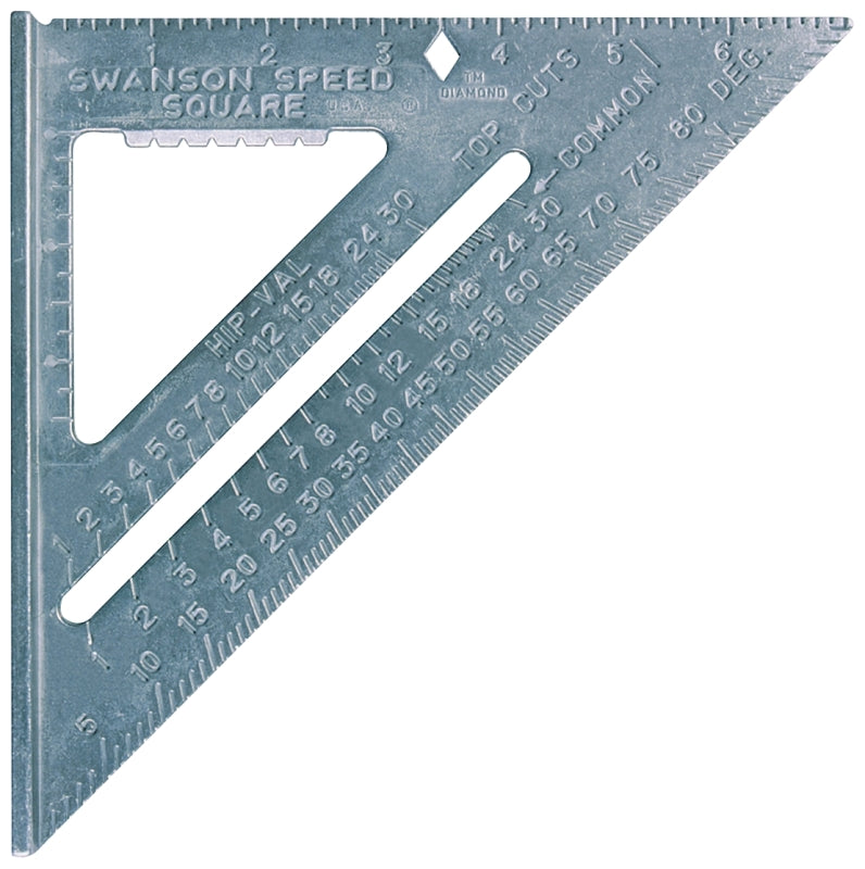 Swanson Speed Series T0101 Square, Aluminum, 7 in L, 7 in W – Shell ...