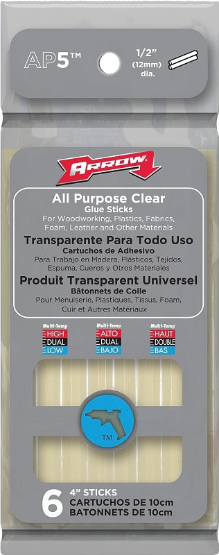 Arrow AP5 Glue Stick, Ester, Clear – Shell Lumber and Hardware
