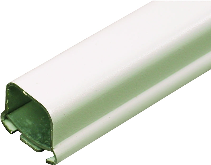 Wiremold B-1 Raceway Wire Channel, 5 ft L, 17/32 in W, 1 -Channel, Met ...