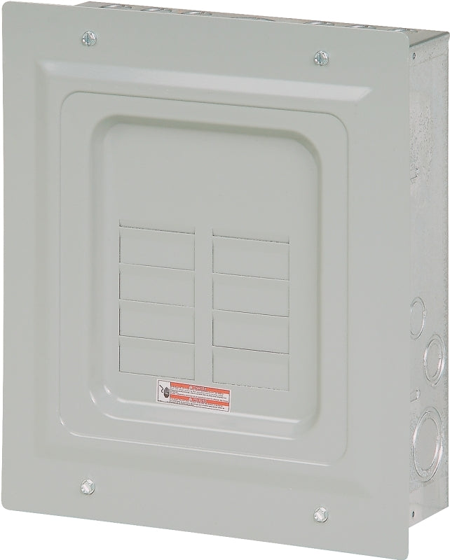 Eaton BR48L125FP Load Center, 125 A, 8-Pole, 4-Space, 8-Circuit, Main ...