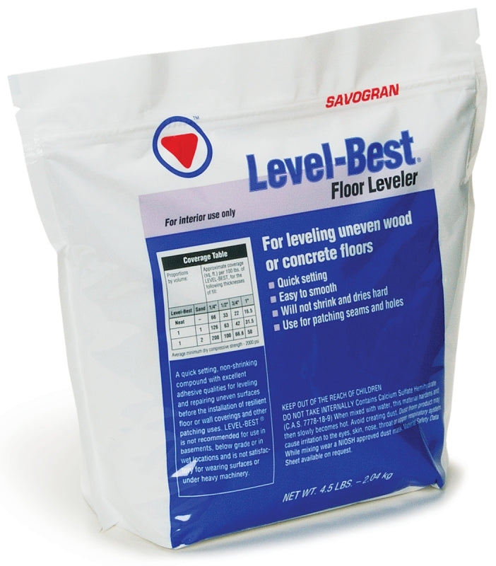Savogran 12832 Floor Leveler, Off-White, 4.5 lb, Box – Shell Lumber and ...