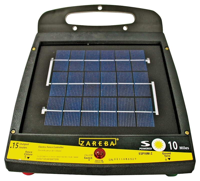 Zareba ESP10M-Z Fence Charger, 0.15 J Output Energy, 6 V Output – Shell ...