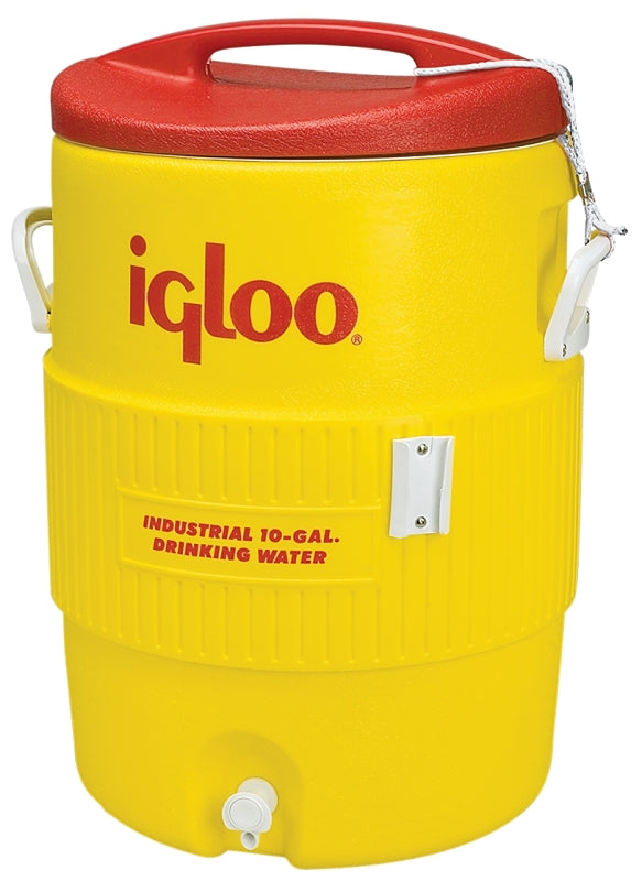 Igloo 400 Series 00004101 Water Cooler, 10 gal Tank, Polyethylene, Red ...