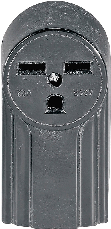 Eaton Cooper Wiring WD1232 Power Receptacle, 2 -Pole, 250 V, 30 A, NEM ...
