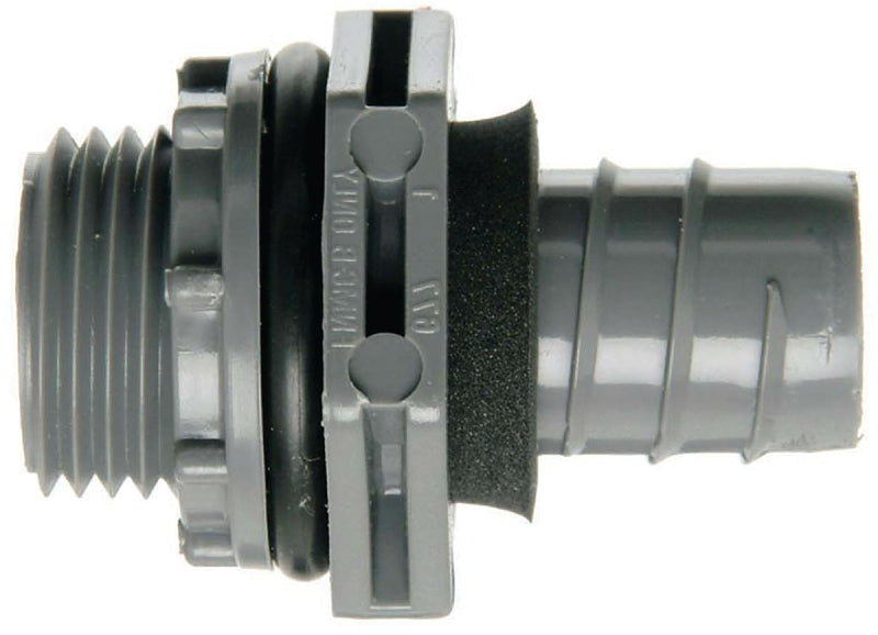 Carlon LN43EA-CTN Conduit Connector, 3/4 in NPT, 1.79 in L, PVC – Shell ...