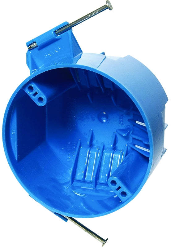 Carlon B520A-UPC Ceiling Box, 2-1/4 in D, 1 -Gang, Polycarbonate, Blue ...