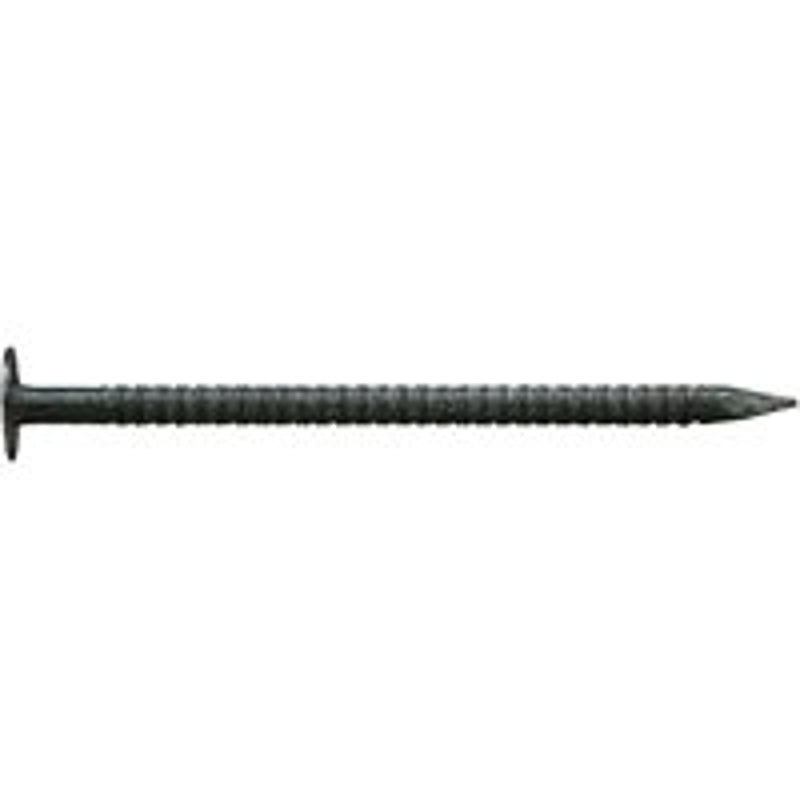 National Nail 0061082 Drywall Nail, 1-3/8 in L, Brite, Flat Head, Roun ...