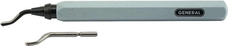 General 482 Deburring Tool, Swivel Head Blade, Aluminum Handle, 5-1/8 ...