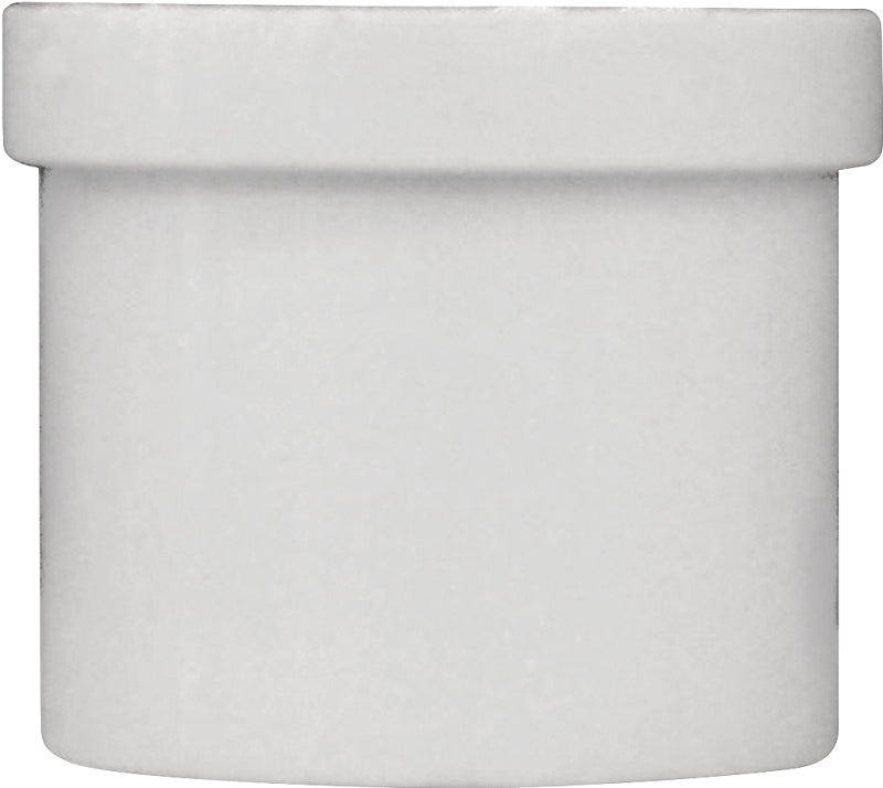 IPEX 435633 Pipe Plug, 1 in, Male Spigot, PVC, White, SCH 40 Schedule ...