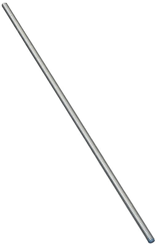National Hardware N179-580 Threaded Rod, 1/4-20 Thread, 72 in L, A Gra ...