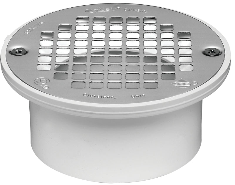 Oatey 43601 Floor Drain, PVC Body – Shell Lumber and Hardware