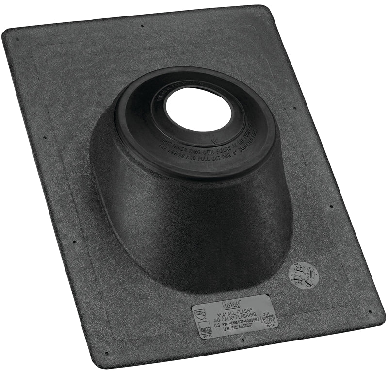 Hercules High-Rise Series 11919 Roof Flashing, 15 in OAL, 11-1/4 in OA ...