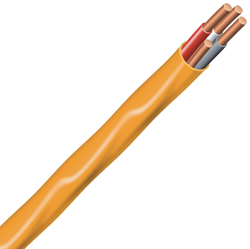 Southwire 10/3 Romex Type NM-B WG Non-Metallic Wire Orange – Shell ...