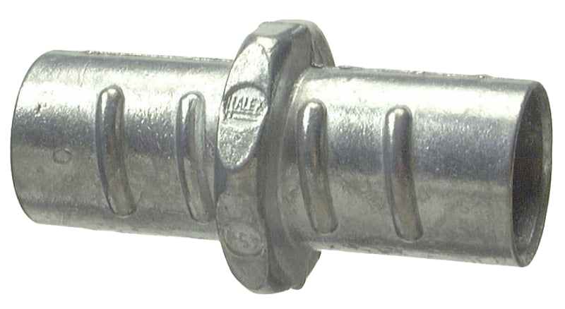 Halex 04505B Flex Conduit Coupling, 1/2 in Screw-In, 0.92 in OD, Zinc ...