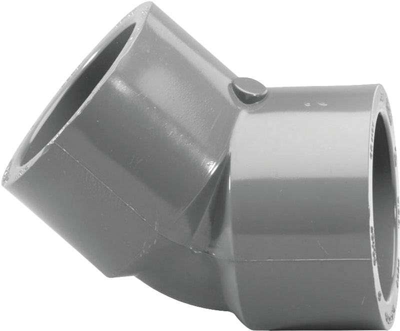 Thrifco Plumbing 8214024 Pipe Elbow, 3/4 in, Slip Joint, 45 deg Angle ...