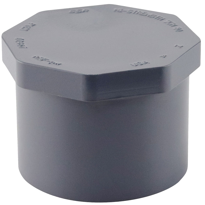 Lasco 849020BC Pipe Plug, 2 in, MIP, PVC, SCH 80 Schedule – Shell ...