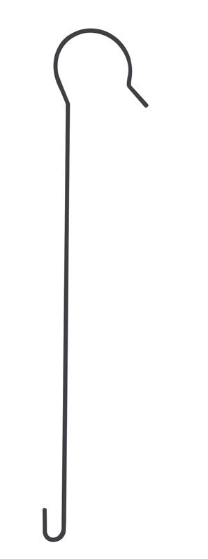 Panacea Black Steel S-Hook Tree Branch Plant Hook 36 in. D x 36 in. H ...