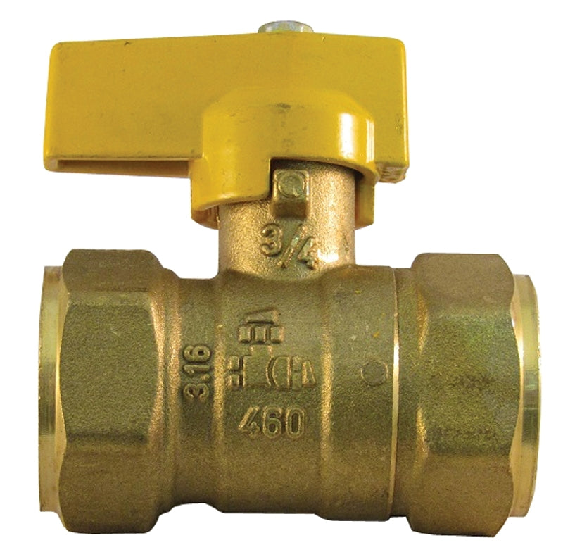 Pro-Flex PFGVO-F34B Gas Valve, 3/4 in Connection, FIP – Shell Lumber ...