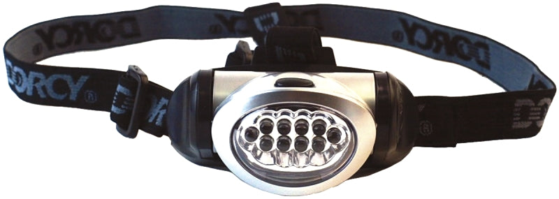 Dorcy 41-2095 Headlight, AAA Battery, LED Lamp, 32 Lumens, 15 m Beam D ...
