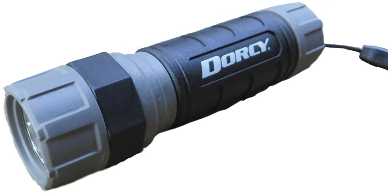 Dorcy 41-2600 Flashlight, AAA Battery, LED Lamp, 140 Lumens, 147 m Bea ...