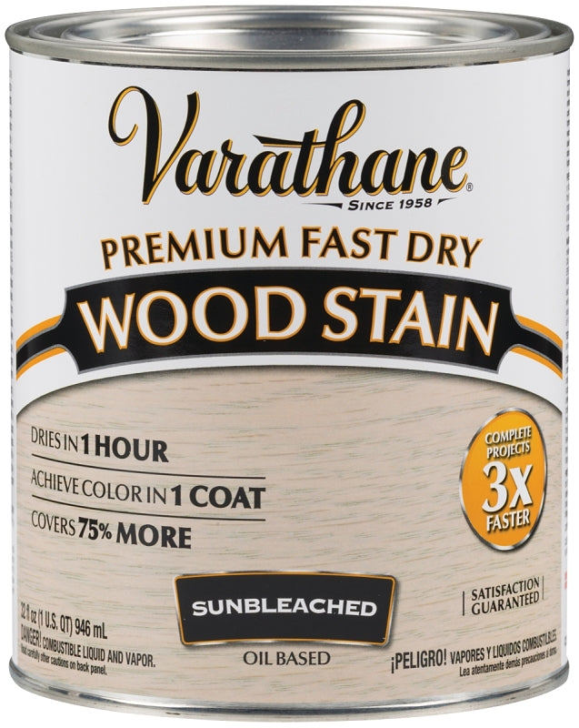 Varathane 262011 Wood Stain, Sun Bleached, Liquid, 1 qt, Can, Pack of ...