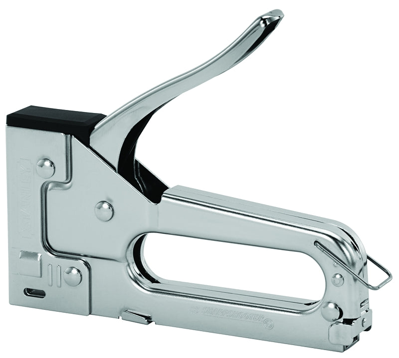 STANLEY TR45 Staple Gun, 120 Magazine, 29/64 in W Crown, 1/4 to 3/8 in ...