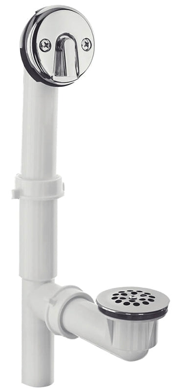 Danco 51932 Tub Drain Kit, Plastic, White, Chrome – Shell Lumber and ...